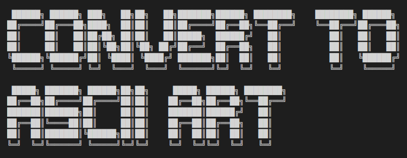 Convert To ASCII Art Visual Studio Marketplace